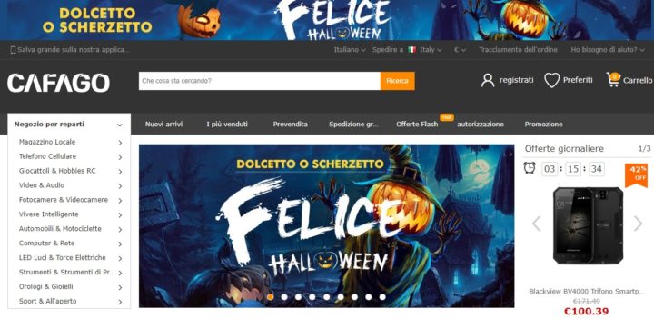Offerte “Speciali” su Cafago | InfoDrones.It