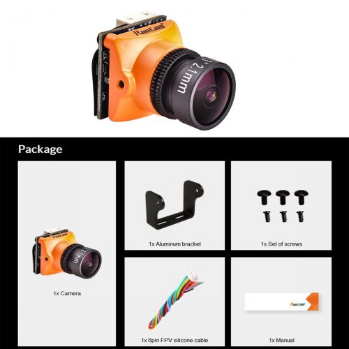 Micro action cam FPV Runcam Micro Swift 3 | InfoDrones.It