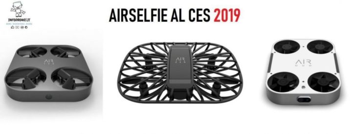 Air 100, Air Zen e Air Duo. Nuovi droni al Ces 2019 per Airselfie %page%