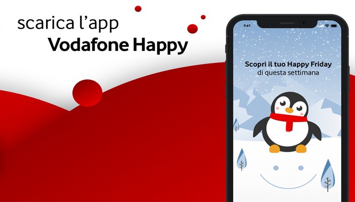 Vodafone Happy Friday di oggi 1 febbraio | InfoDrones.It